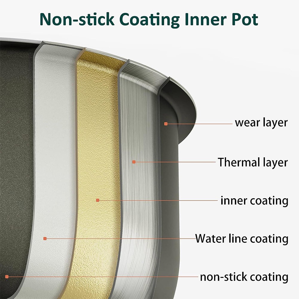 JOYAMI Smart Rice Cooker White