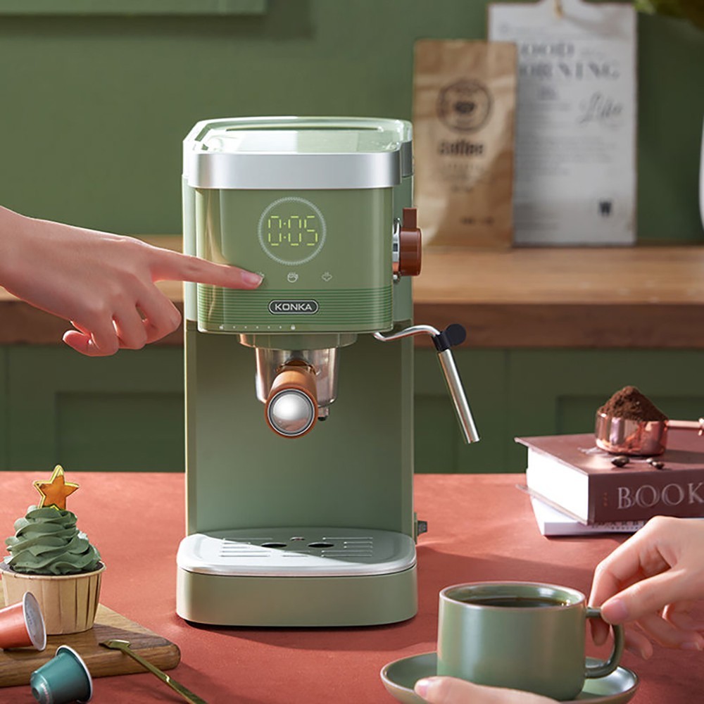 KONKA KCF-CS3 Espresso Coffee Machine EU Plug Green