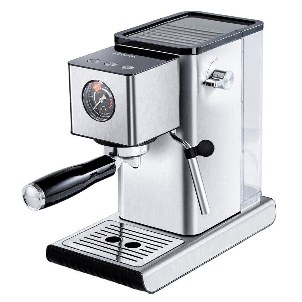 KONKA KKFJ-1202 Espresso Coffee Machine EU Plug Silver