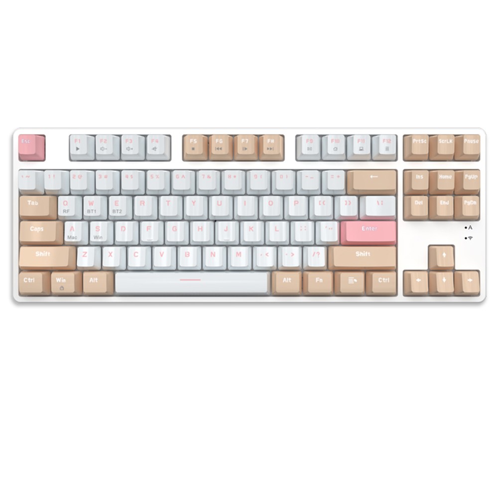 Ajazz AK871 87 Keys Wireless Mechanical Keyboard Red Switch