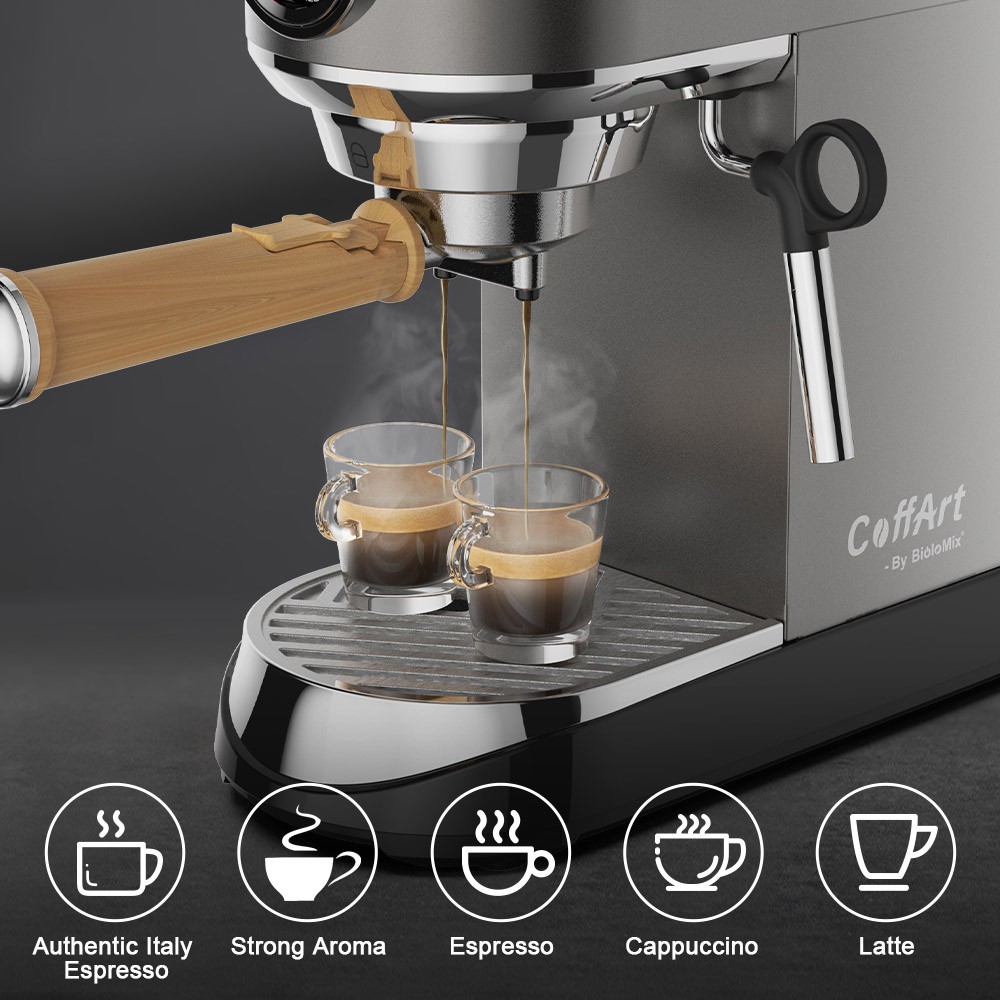 BioloMix CM7008 Semi-Automatic Espresso Coffee Maker