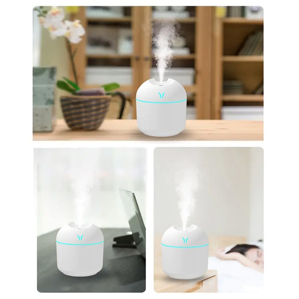 Cool Mist Mini USB Air Humidifier Pink