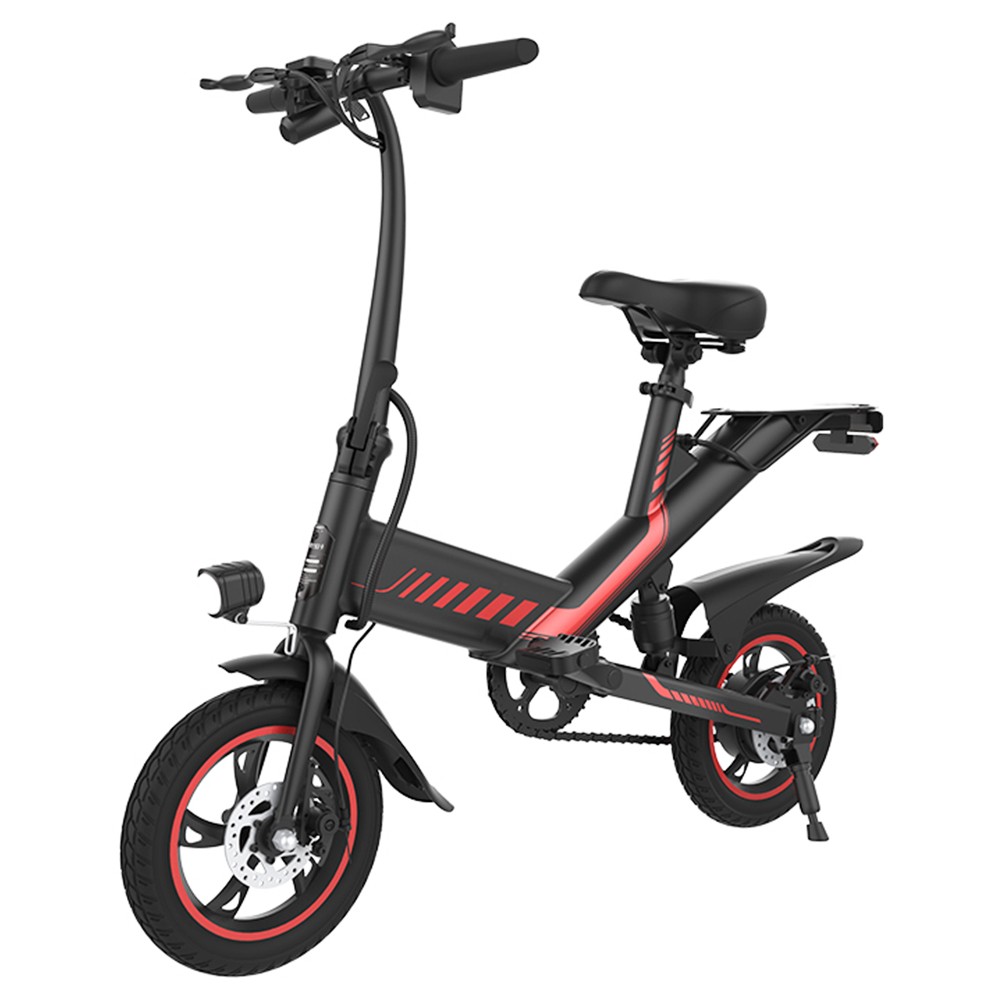 Y1S Electric Bike 12 inch 36V 7.8Ah 250W Motor 25km/h Speed Black