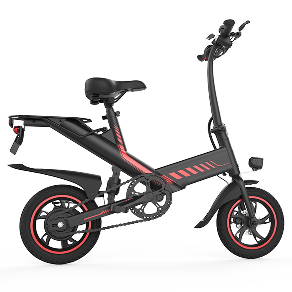 Y1S Electric Bike 12 inch 36V 7.8Ah 250W Motor 25km/h Speed Black