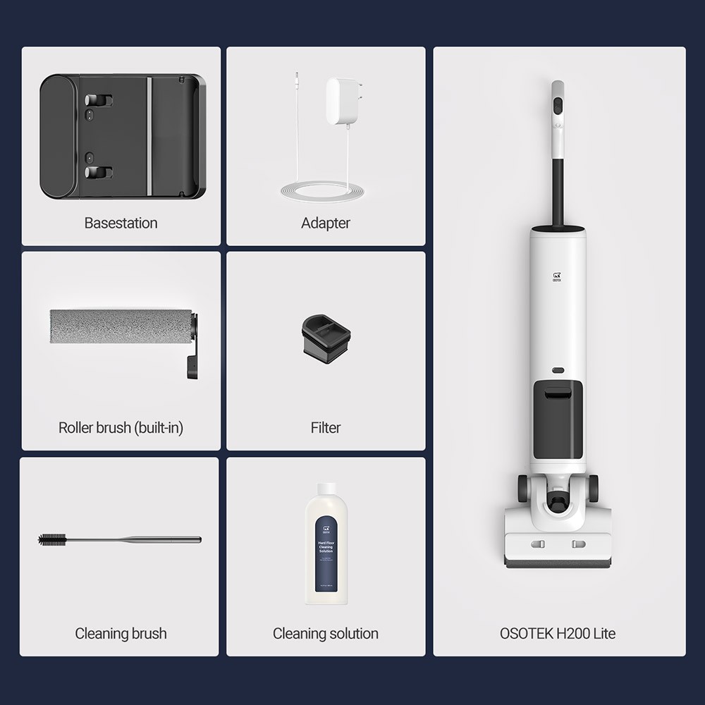 OSOTEK H200 Lite Wet Dry Vacuum Cleaner 12.5KPa