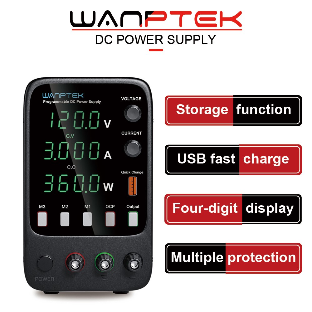 WANPTEK APS1203H Regulated DC Power Supply EU Plug