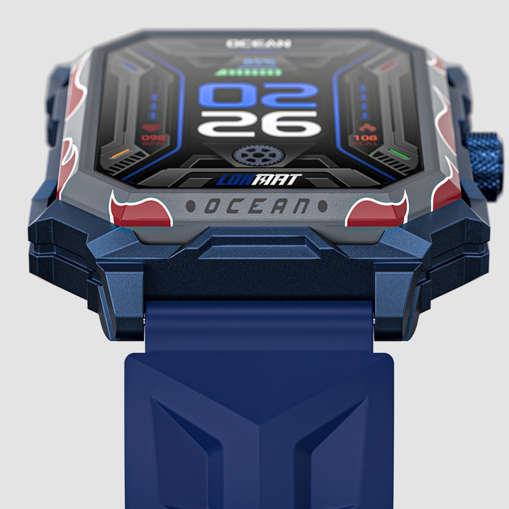 LOKMAT Ocean Max Sport Smartwatch Blue