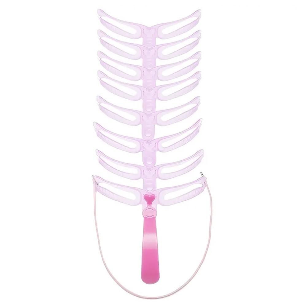 Reusable Eyebrow Stencils with Handle