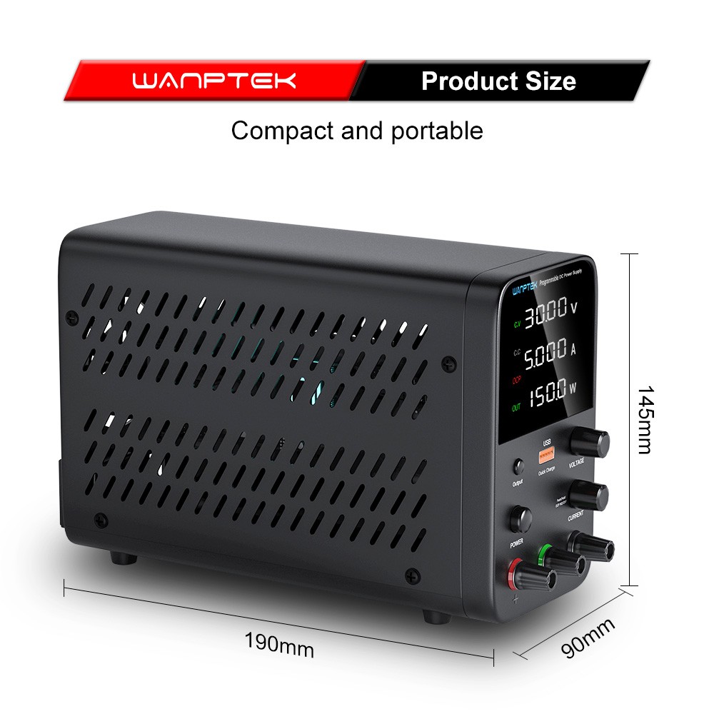 Wanptek WPS305 Programmable Regulated DC Power Supply
