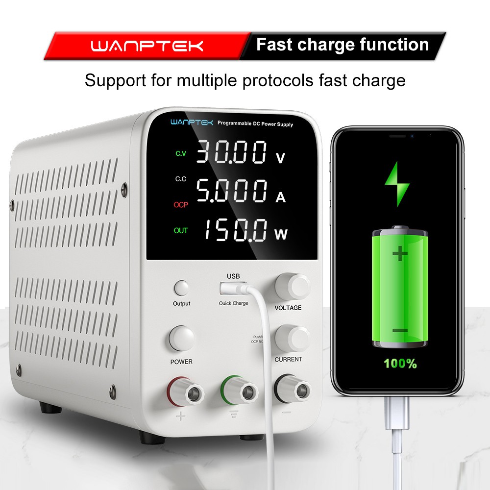 Wanptek WPS305 Programmable Regulated DC Power Supply