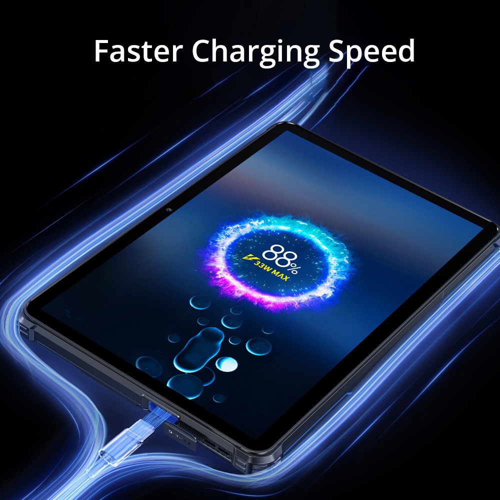 OUKITEL RT7 5G Tablet 10.1 inch 12GB+12GB RAM 256GB ROM Blue