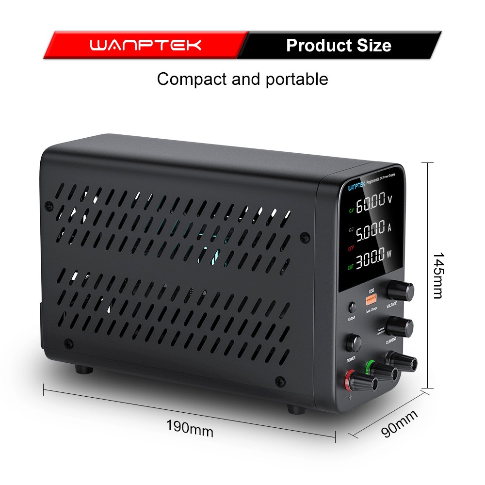 WANPTEK WPS605 Programmable Regulated DC Power Supply