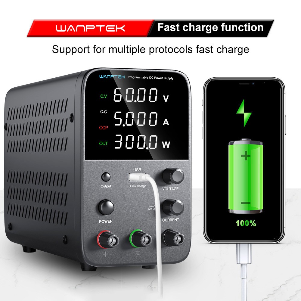 WANPTEK WPS605 Programmable Regulated DC Power Supply