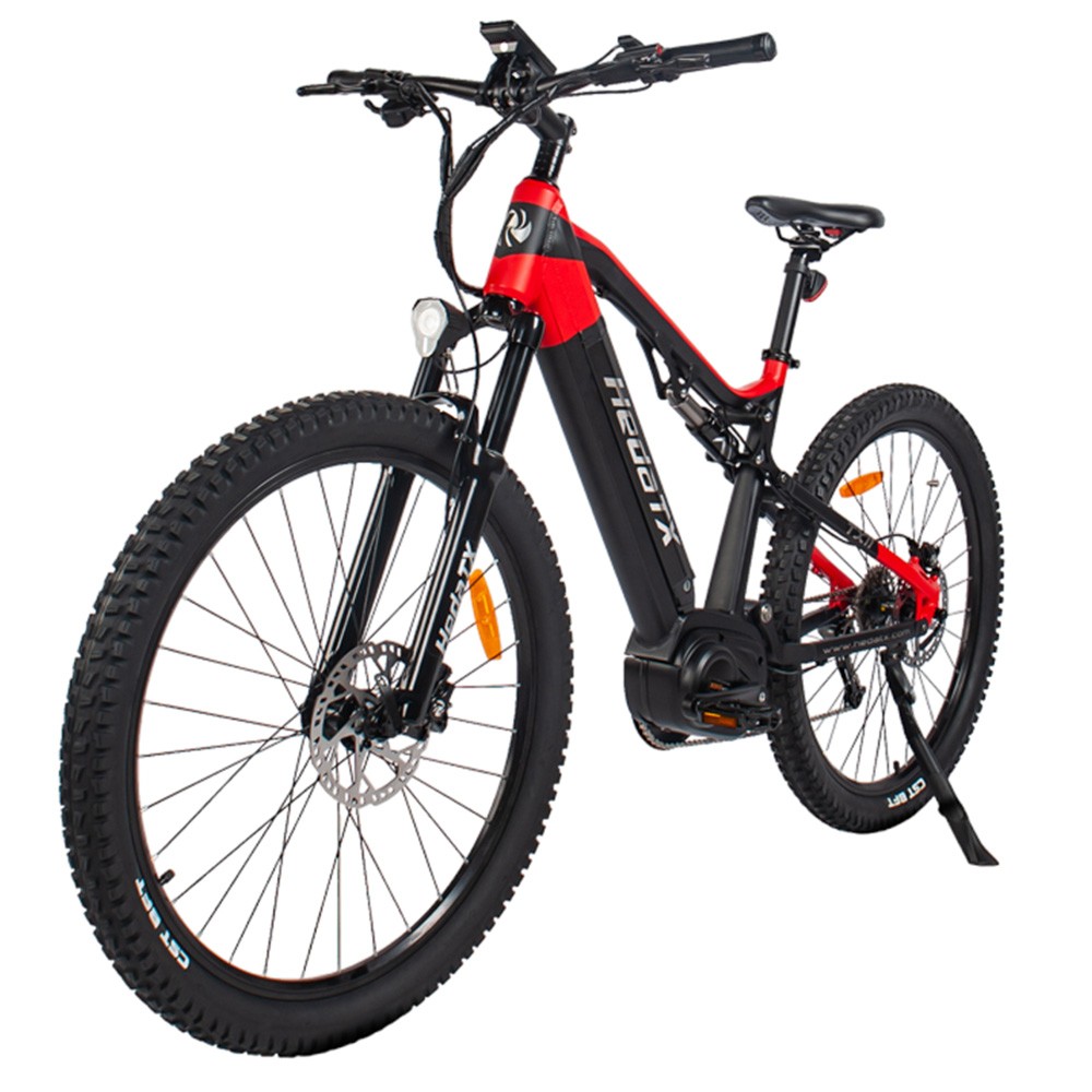 Heda TX TX11 Electric Bike 27.5x2.4 inch Tire 500W Motor Red