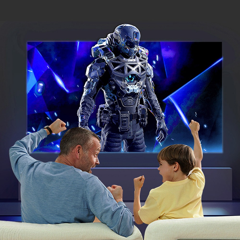 WANBO Projection Screen100 inches Anti-Light