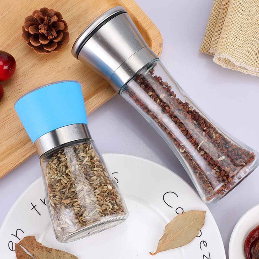 200ml 304 Stainless Steel Manual Grinder Long Type