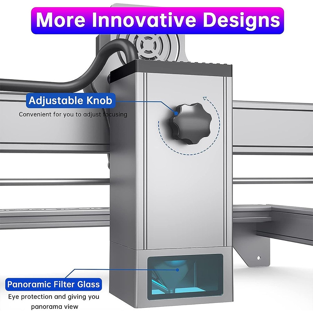 ATOMSTACK M100 20W Laser Module with F30 Air Assist Pump