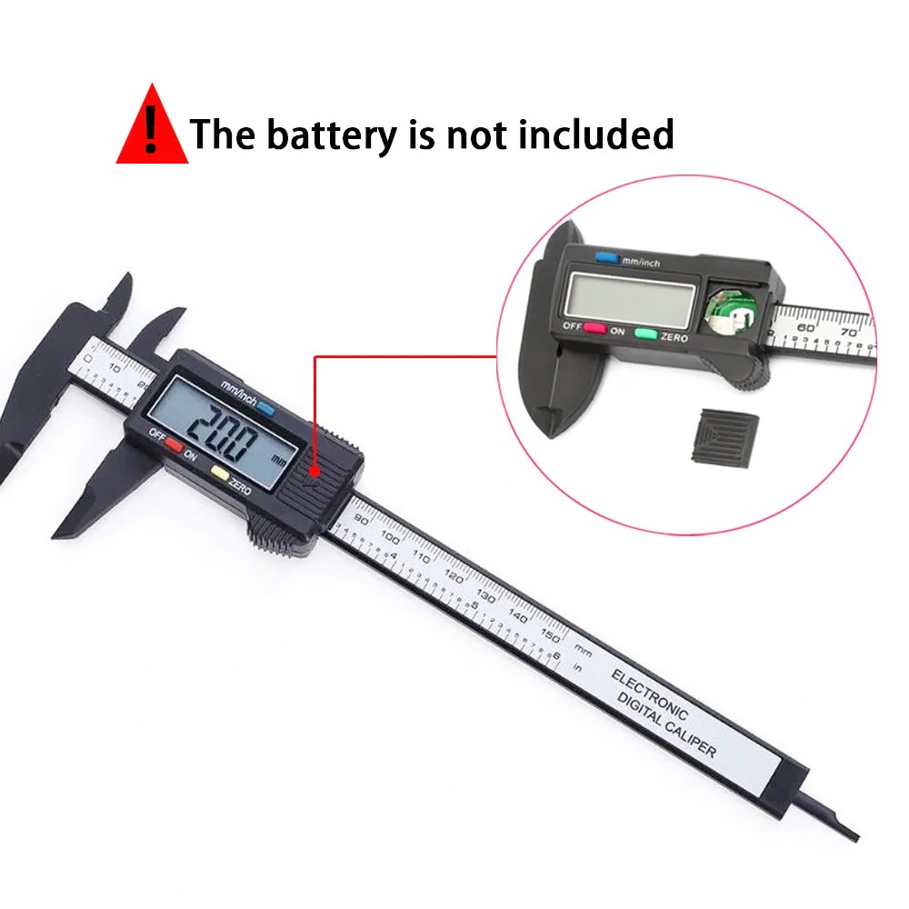 0-150mm Portable Digital Display Caliper