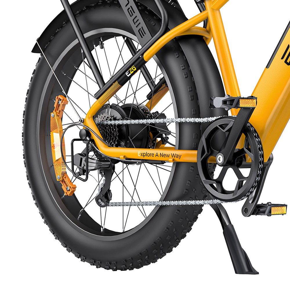 ENGWE E26 Electric Bike Step-over 48V 16AH 750W Motor 28mph Yellow ...