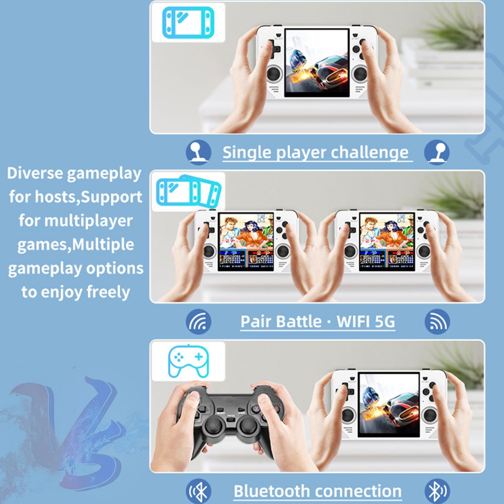 Powkiddy RGB30 Game Console 16GB Blue