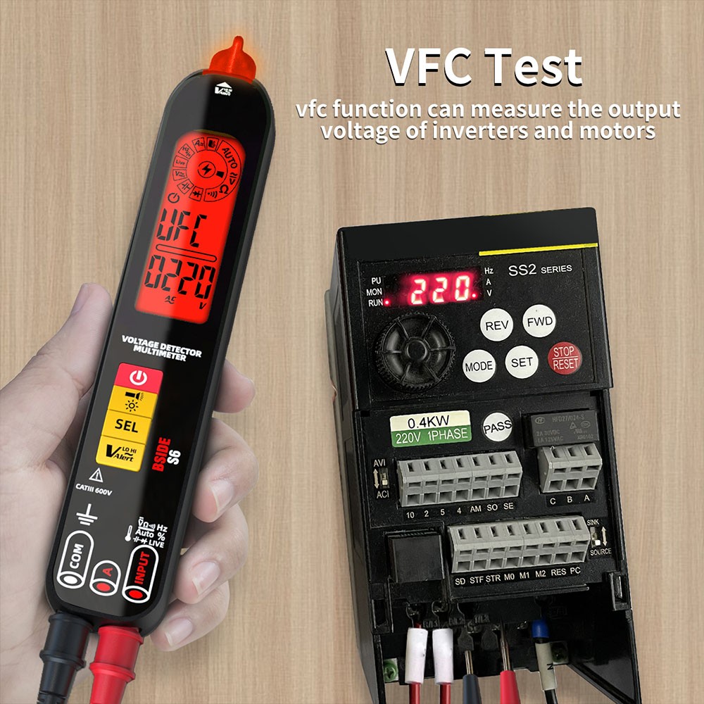 BSIDE S6 Voltage Detector Multimeter Voltage Tester