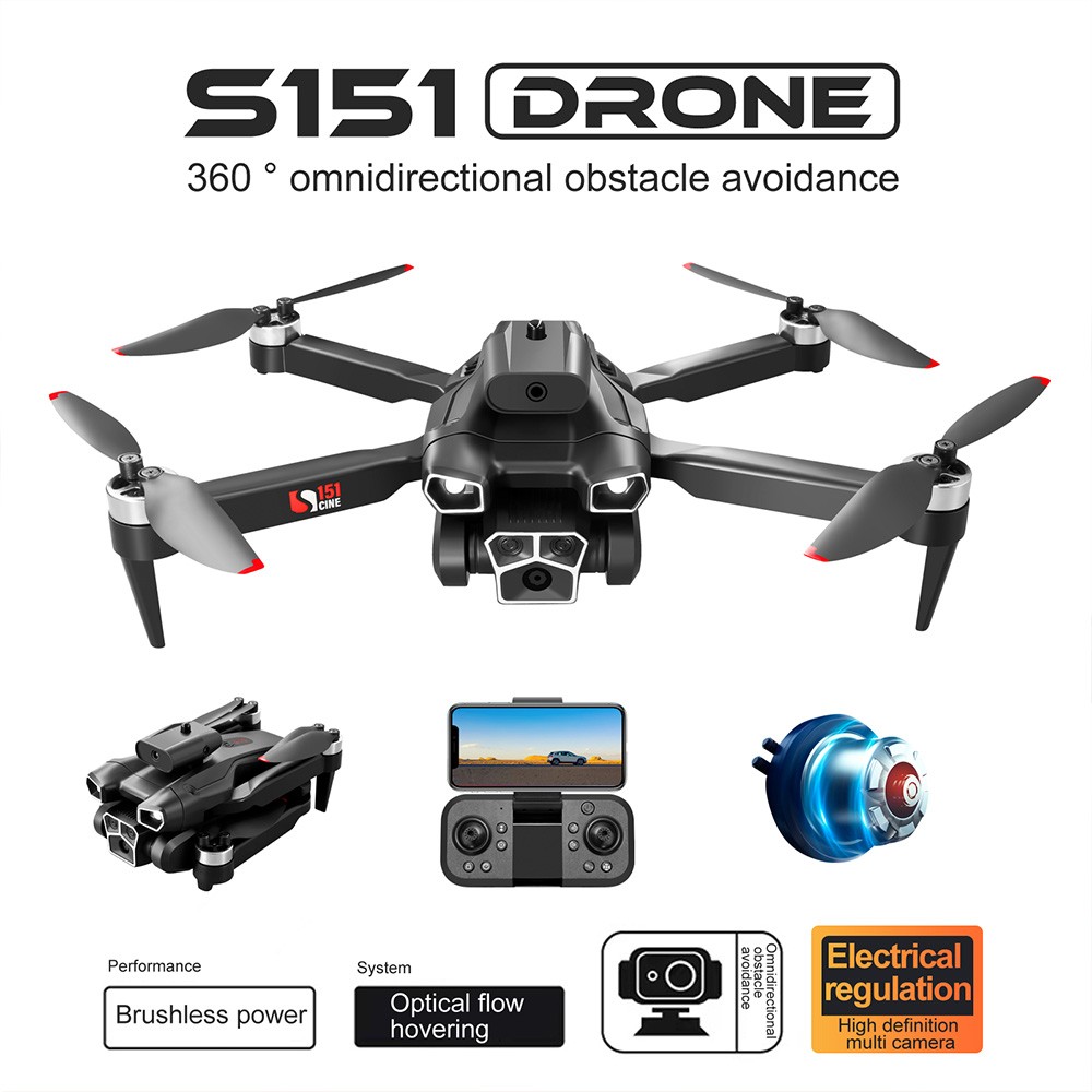 S151 Foldable Brushless Drone