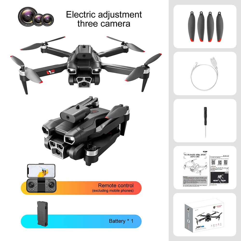 S151 Foldable Brushless Drone