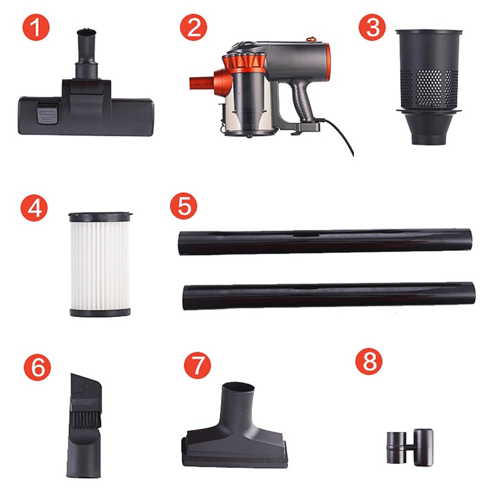 Portable Vacuum Cleaner 18kPa Wet and Dry Dual-use US