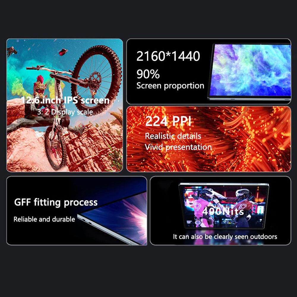 KUU Lebook Laptop 2K Touch IPS Display