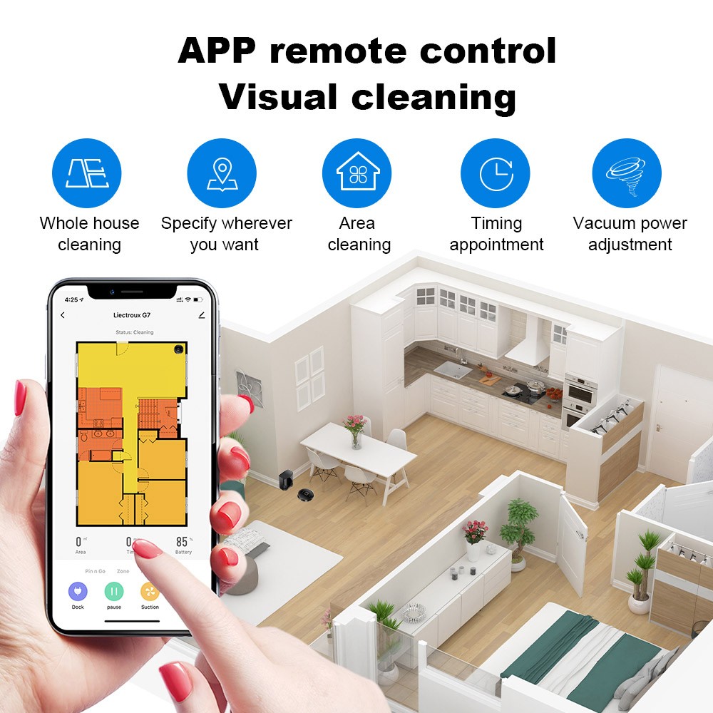 Liectroux G7 Robot Vacuum Cleaner