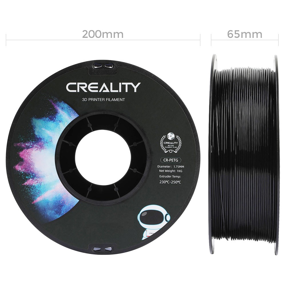 Creality CR-PETG 1.75mm 3D Printing Filament Black