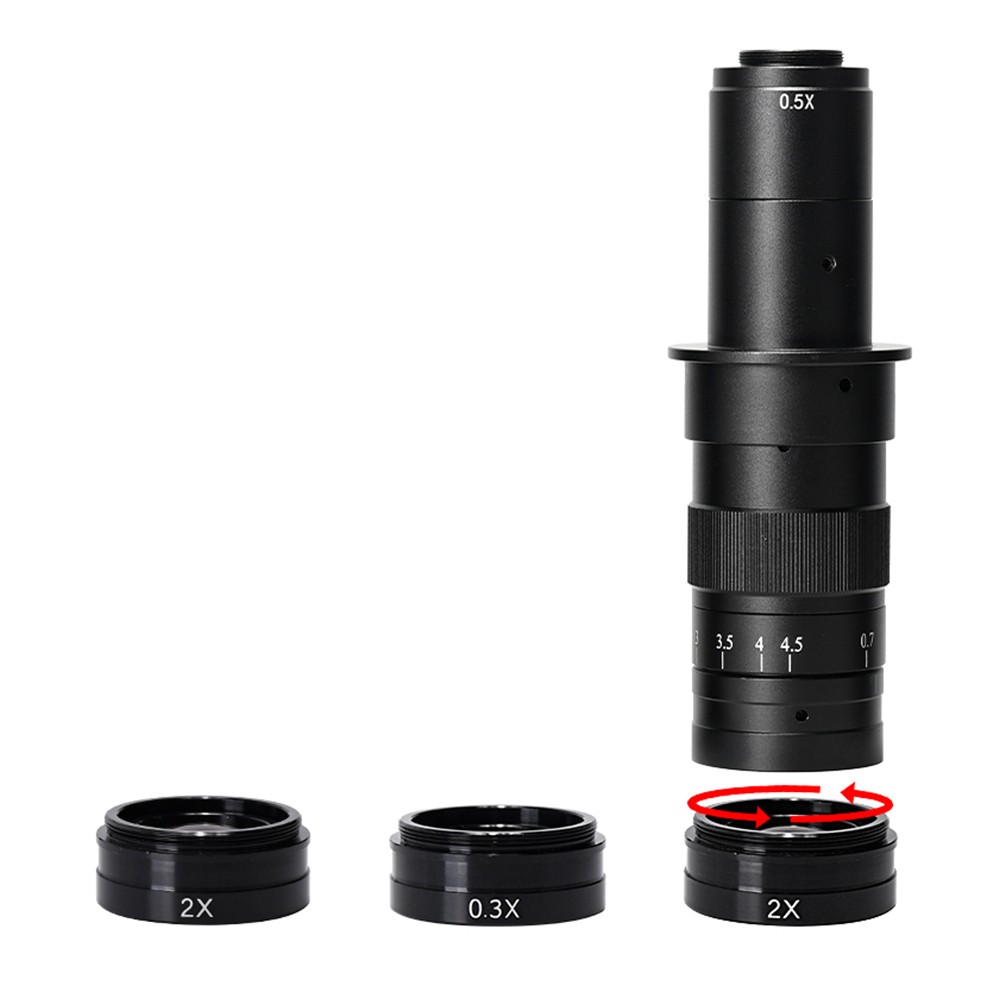 HAYEAR 0.5X Microscope Camera Objective Lens
