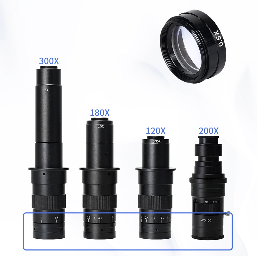 HAYEAR 0.5X Microscope Camera Objective Lens
