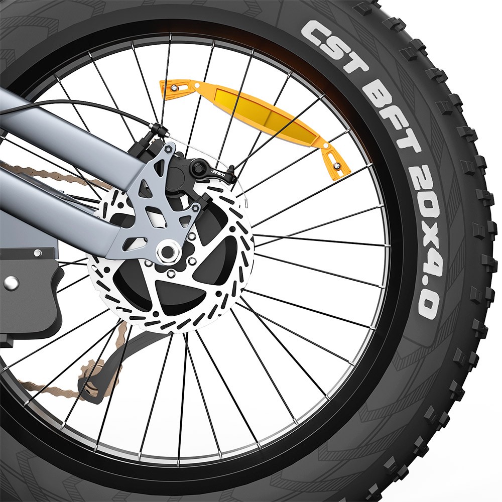 JANSNO X50 Electric Bike 20 inch Tire 48V 14Ah 25mph Speed 750W Motor