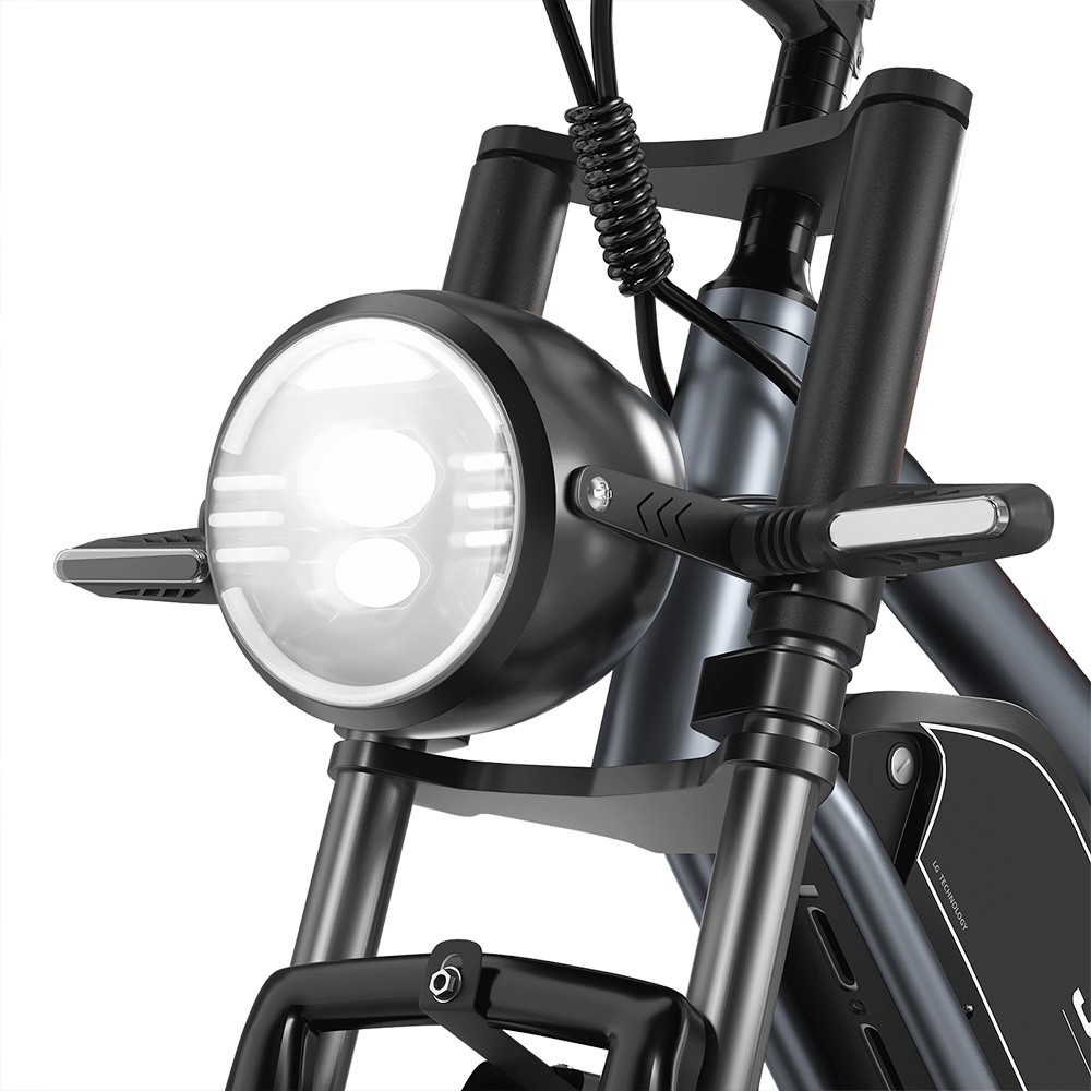 JANSNO X50 Electric Bike 20 inch Tire 48V 14Ah 25mph Speed 750W Motor