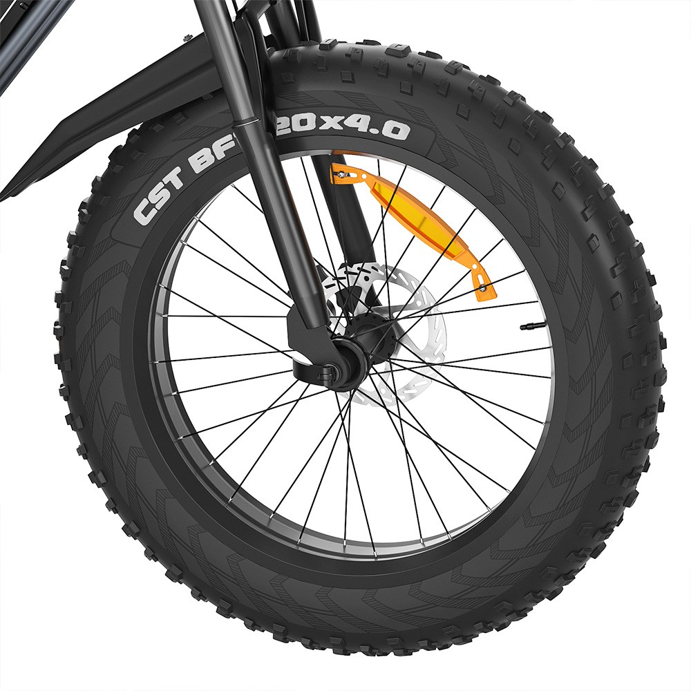 JANSNO X50 Electric Bike 20 inch Tire 48V 14Ah 25mph Speed 750W Motor