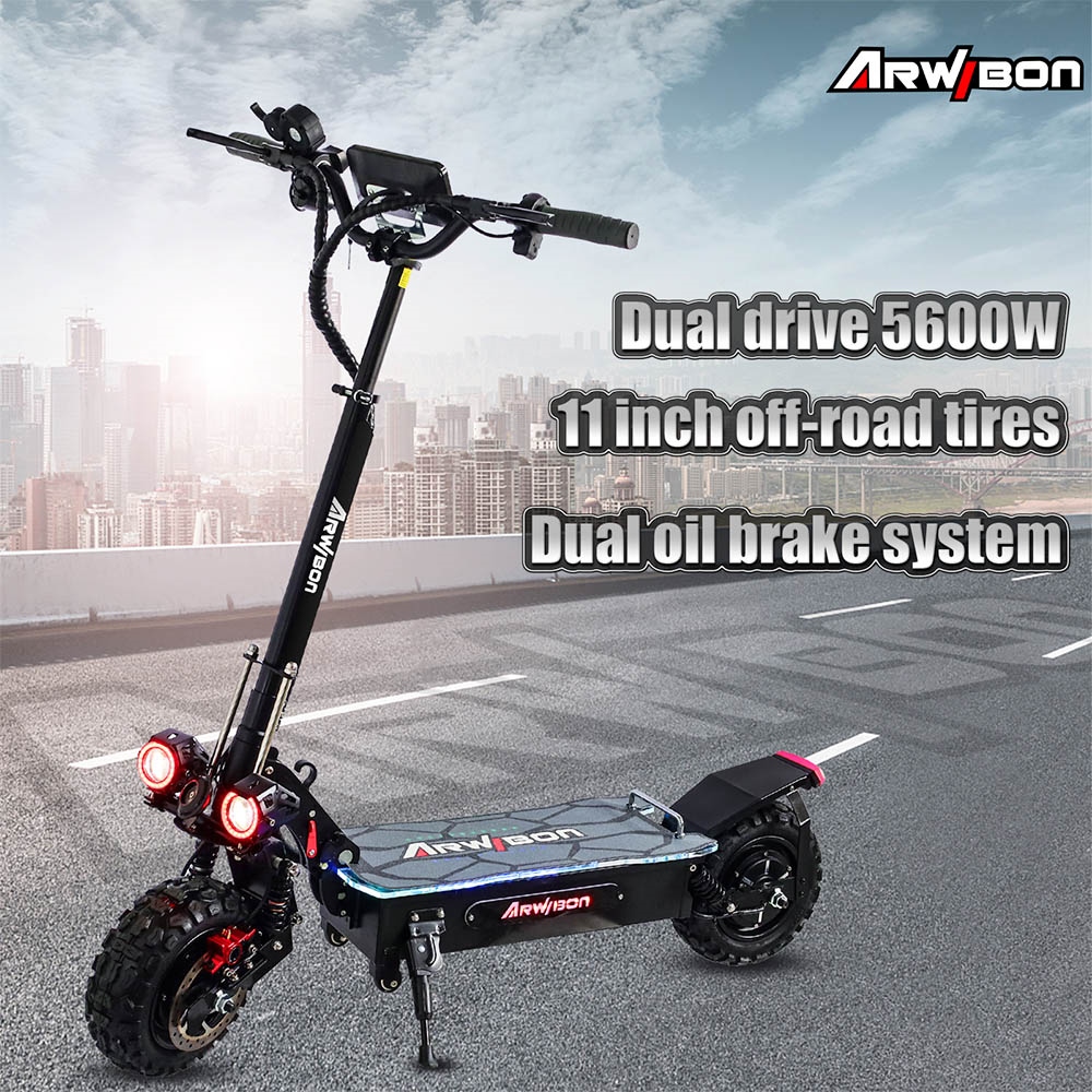 ARWIBON Q06 Pro Electric Scooter 60V 2800W Dual Motor