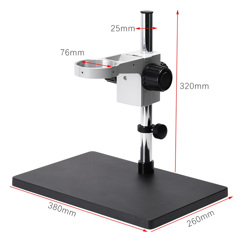 HAYEAR 7X-45X Trinocular Zoom Stereo Microscope