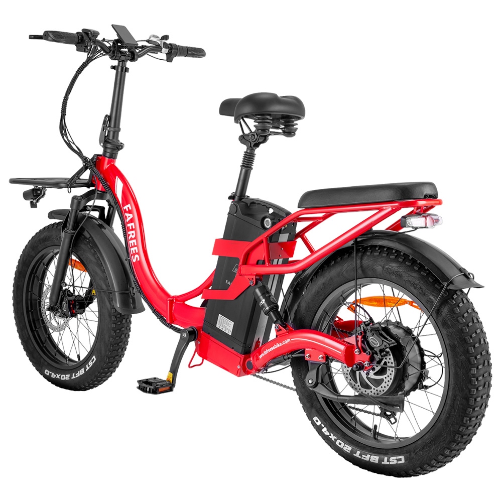 Fafrees F20 X-Max E-Bike 20 inch 25km/h 48V 30Ah 750W Motor - Red