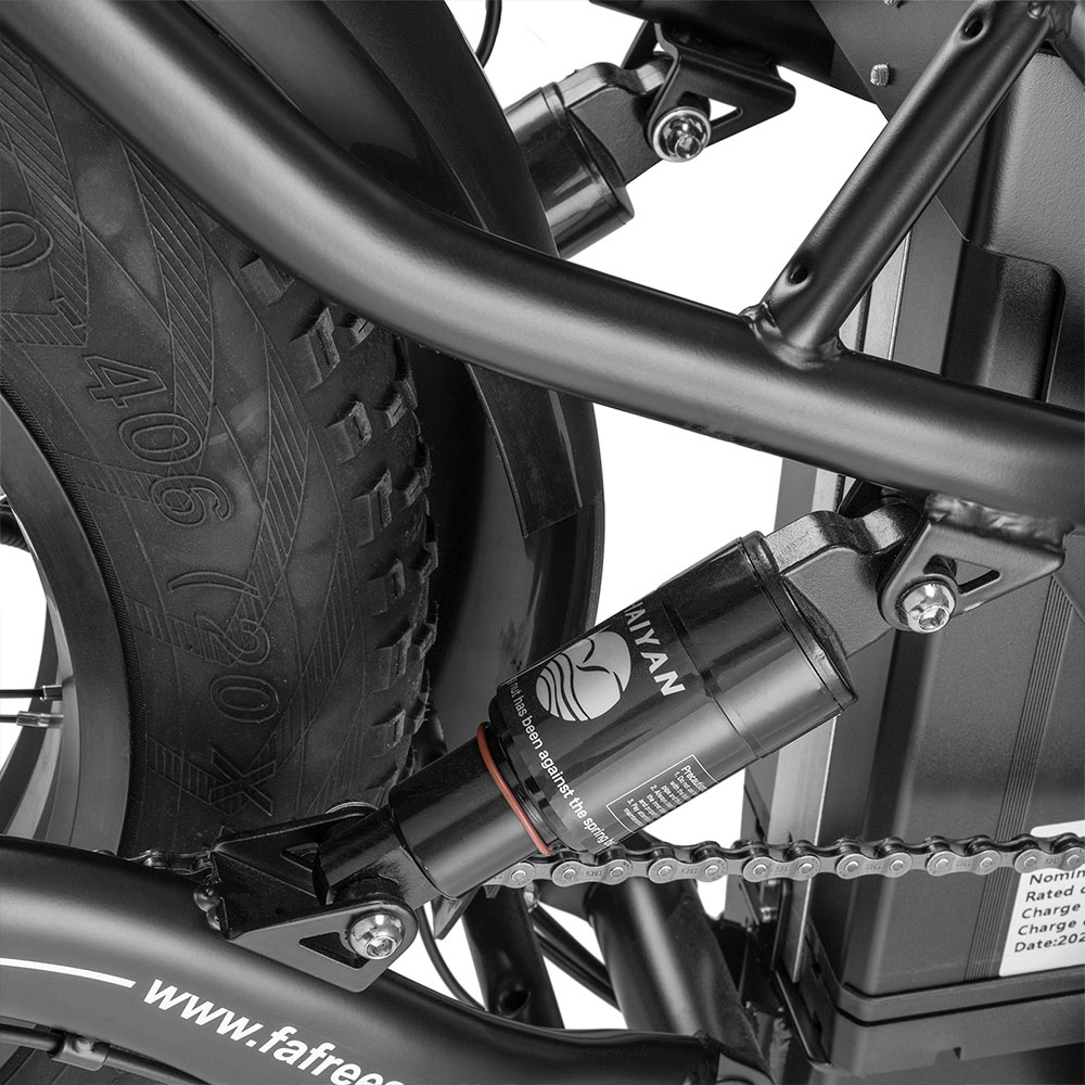 Fafrees F20 X-Max E-Bike 20 inch 25km/h 48V 30Ah 750W Motor - Black