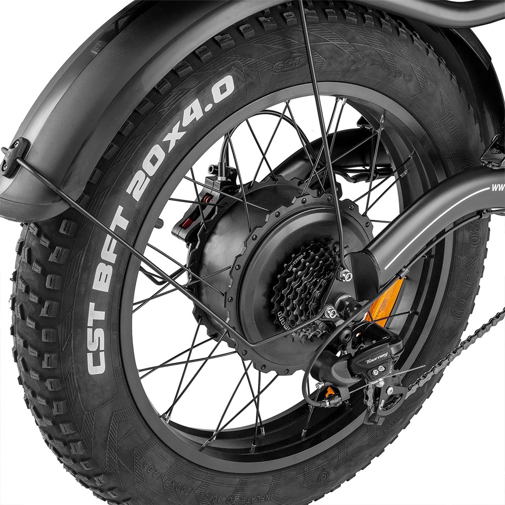 Fafrees F20 X-Max E-Bike 20 inch 25km/h 48V 30Ah 750W Motor - Black