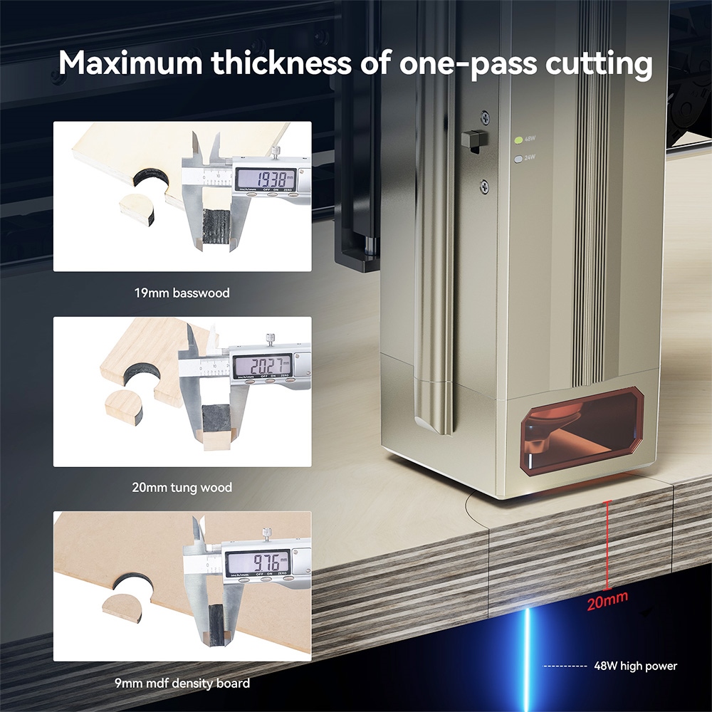 AOMSTACK S40 Pro 40W Laser Engraver Cutter