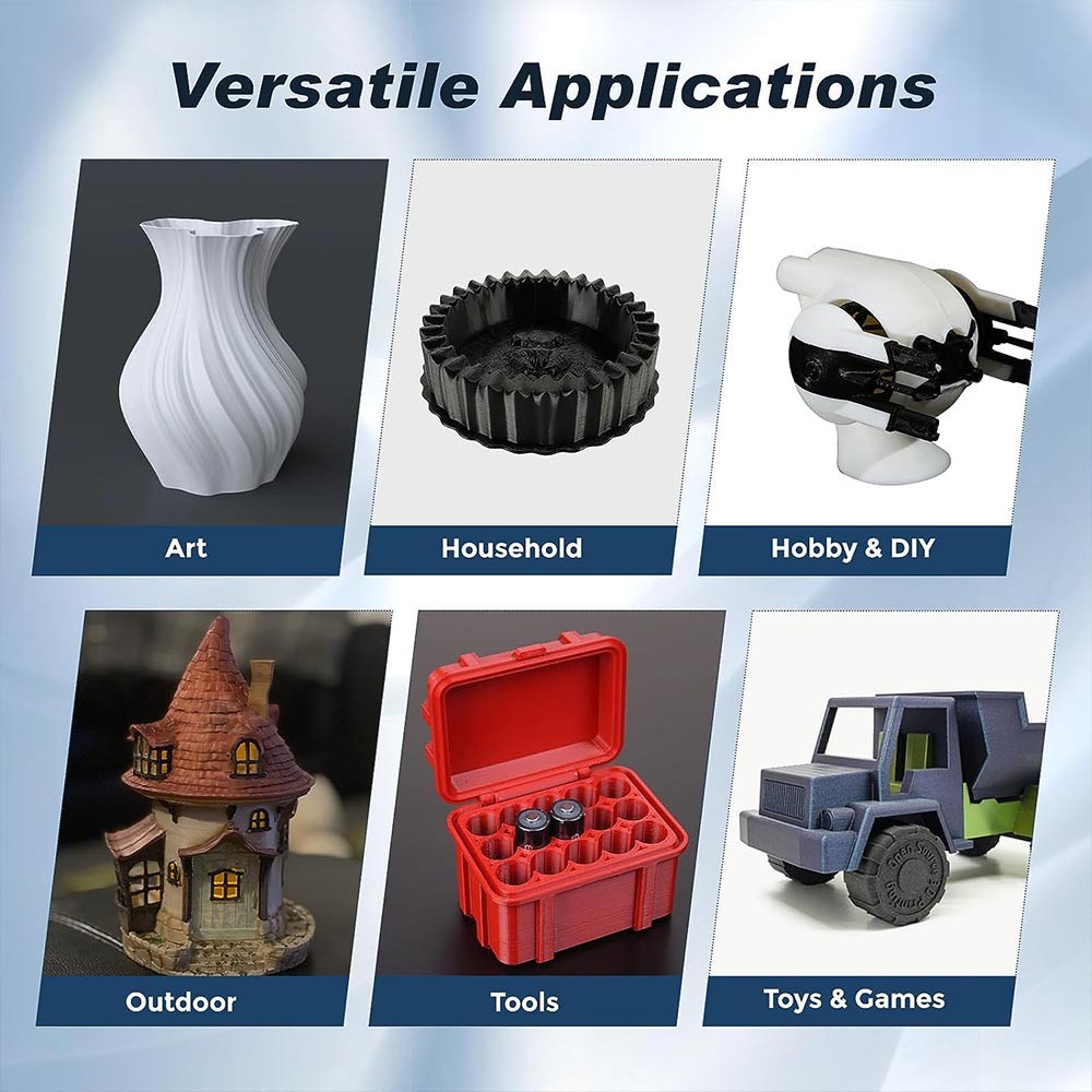 Flashforge 1.75mm High Speed PLA 3D Printing Filament 1kg Nebula Purple