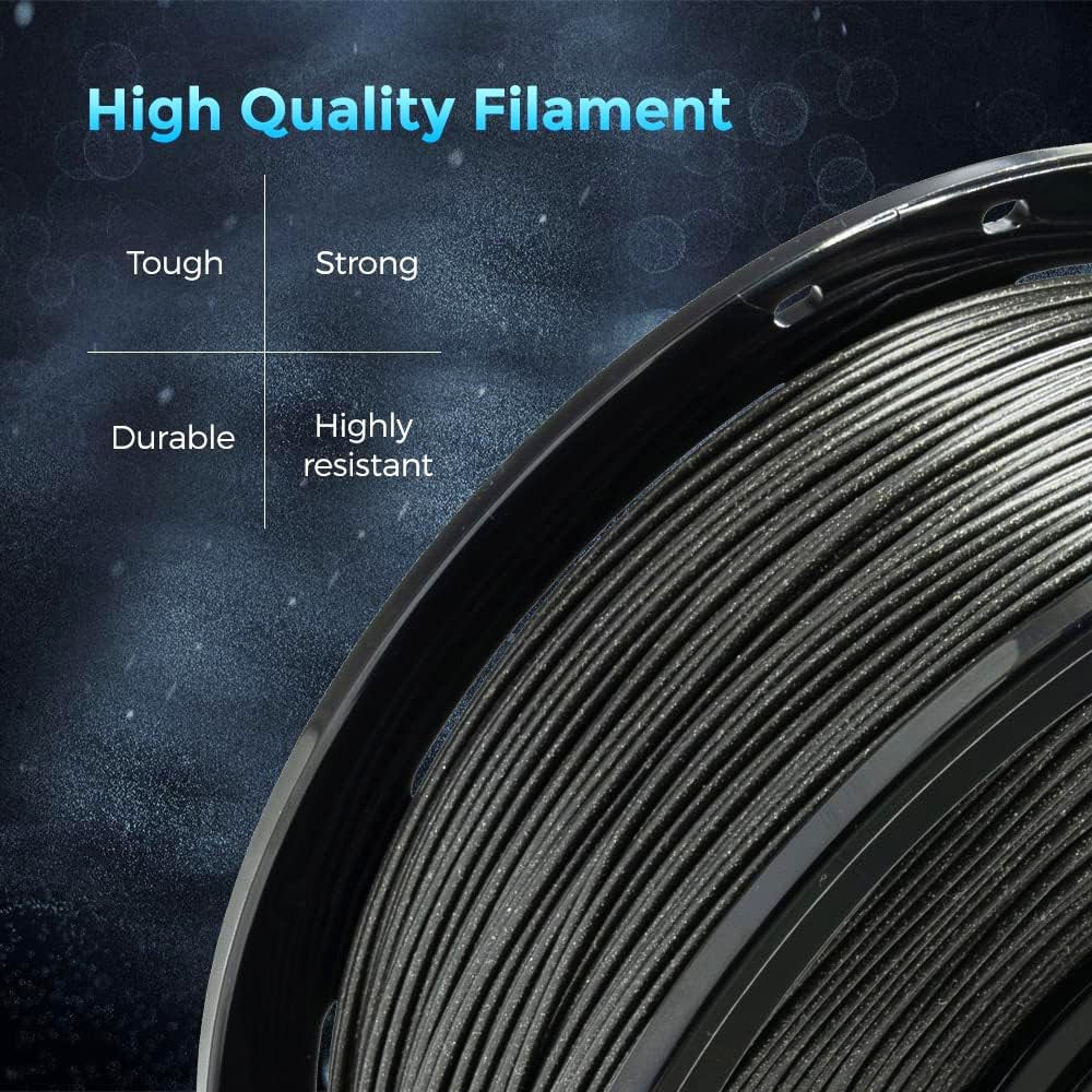 Flashforge Galaxy PLA 3D Printing Filament 1kg Galaxy Black | Poland