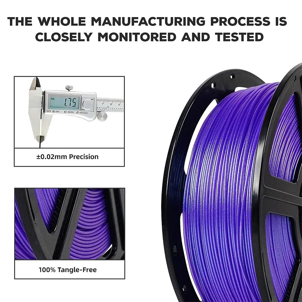 Flashforge Multicolor PLA 3D Printing Filament 1kg Nebula Purple | Poland