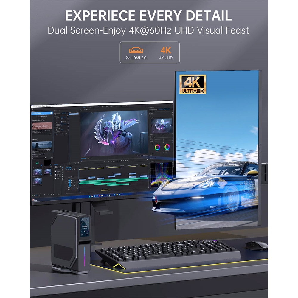 OUVIS S1 Mini PC - US Plug