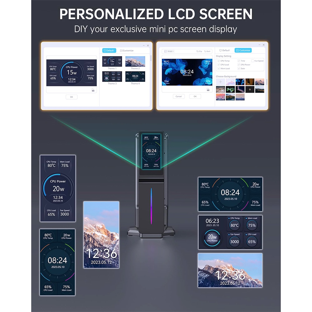 OUVIS S1 Mini PC - US Plug