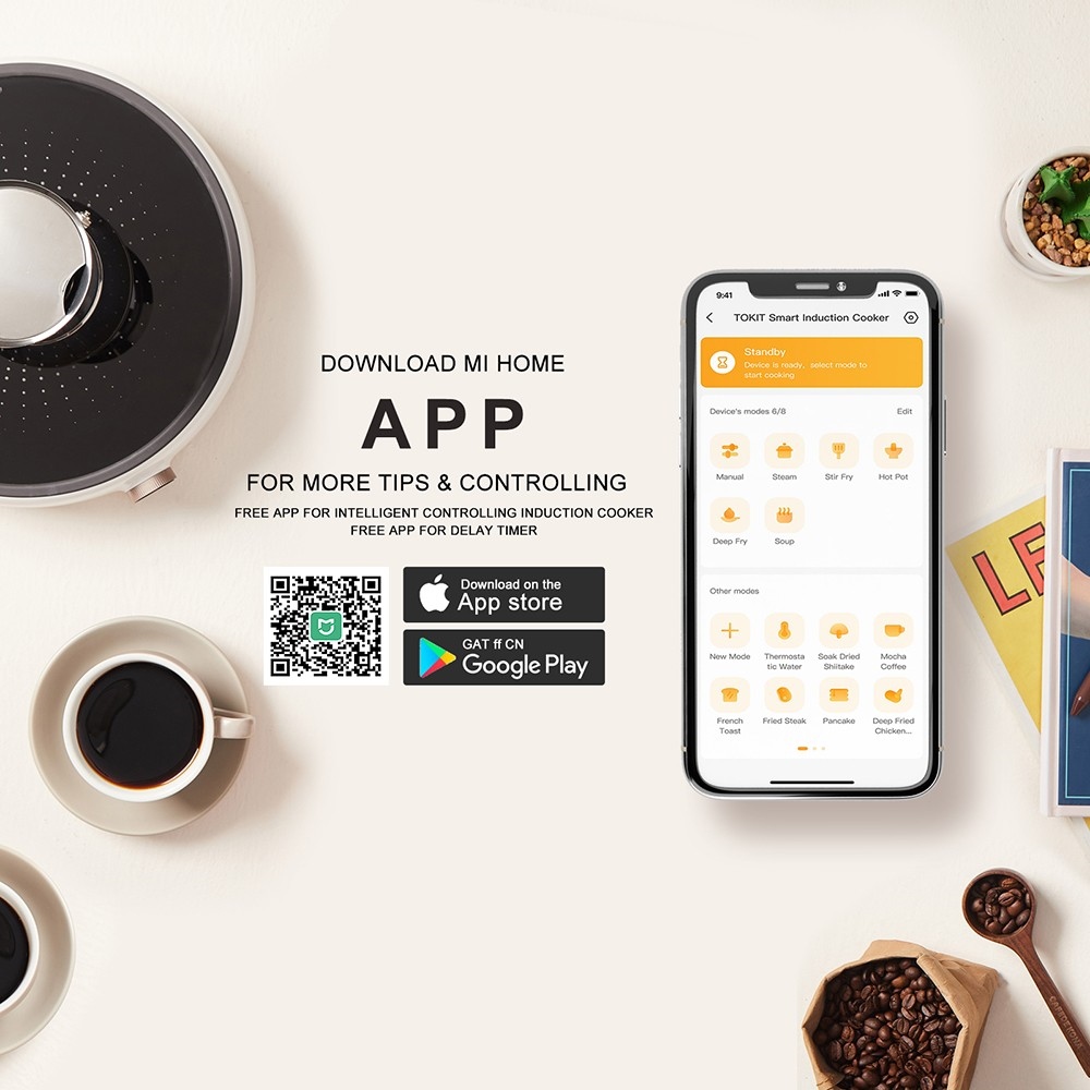 TOKIT 2100W Portable Induction Cooktop