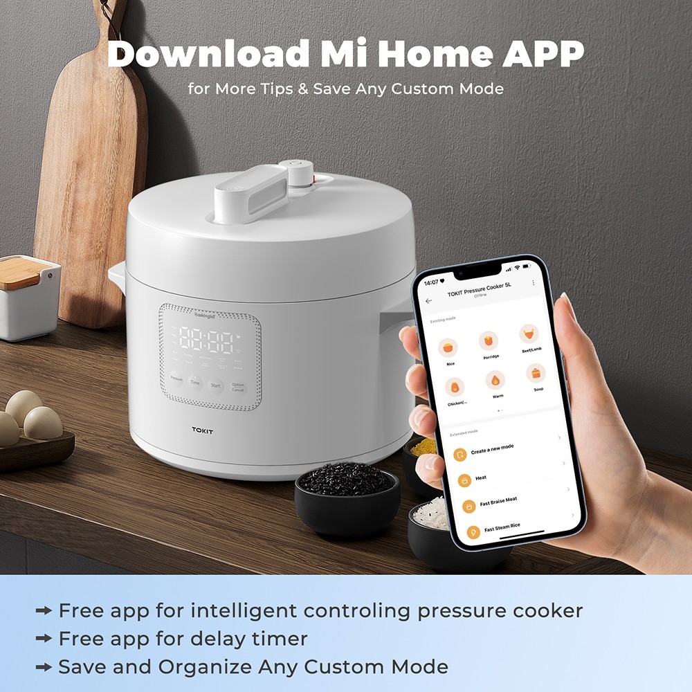 TOKIT MYL02M Electric Pressure Cooker