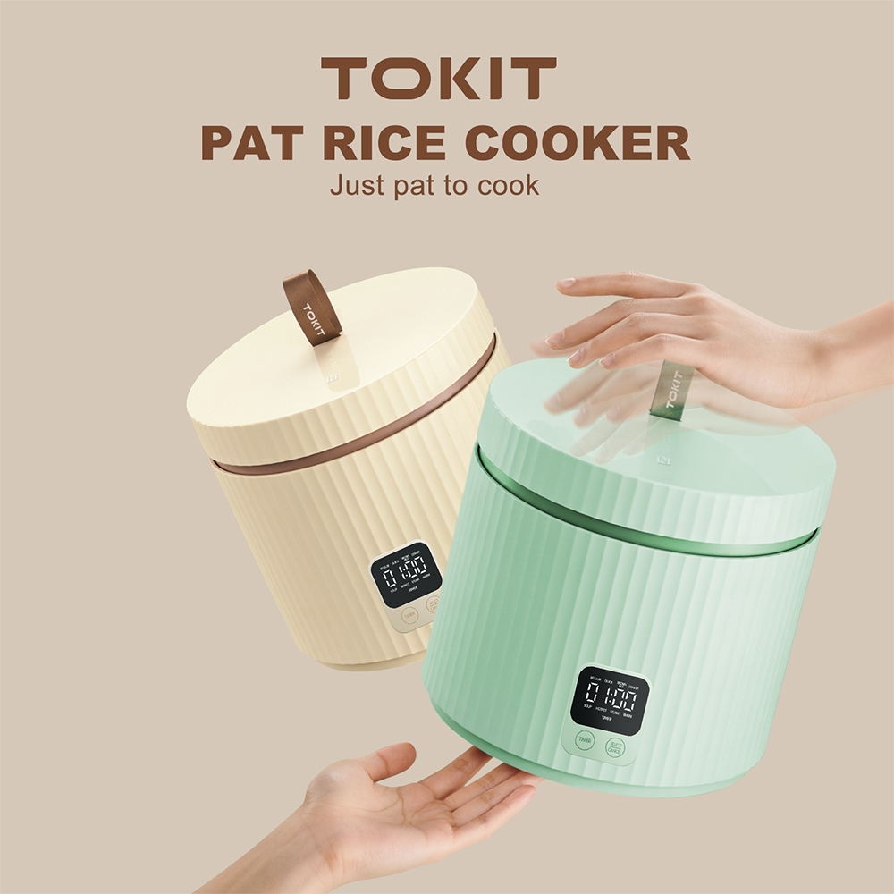 TOKIT TFB014 Mini Rice Cooker White